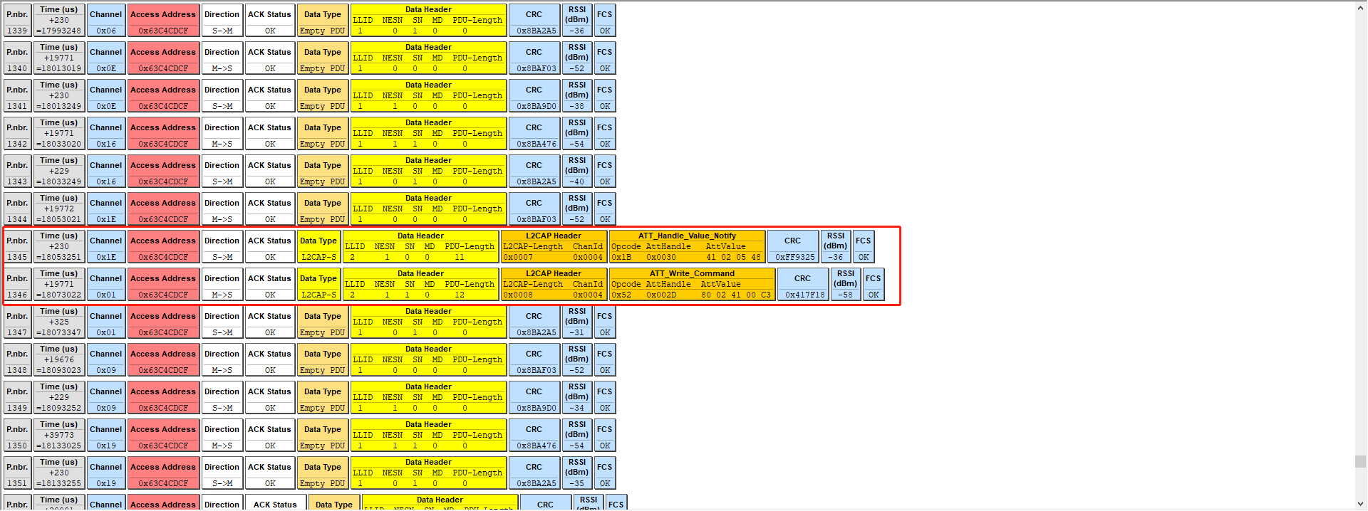 TI cc2540 usb dongle smartRF packet sniffer 的初级抓包使用及过滤特定数据包_ti sniffer ...