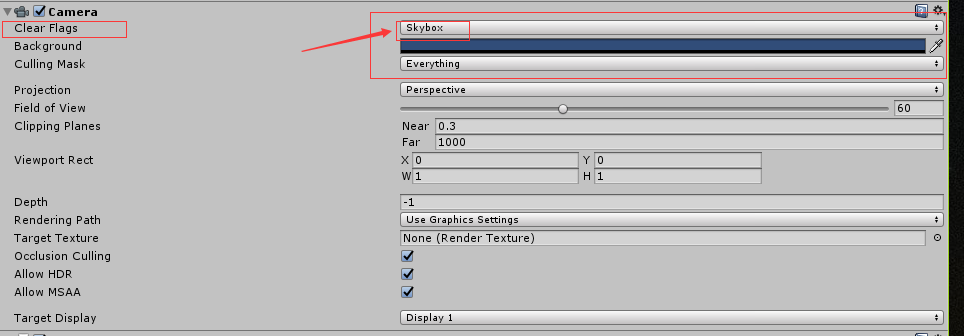 Unity3d摄像机Camera逐个参数详解—Clear Flags_unity camera 怎么设置不清除-CSDN博客