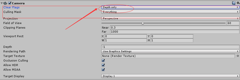 Unity3d摄像机Camera逐个参数详解—Clear Flags_unity camera 怎么设置不清除-CSDN博客