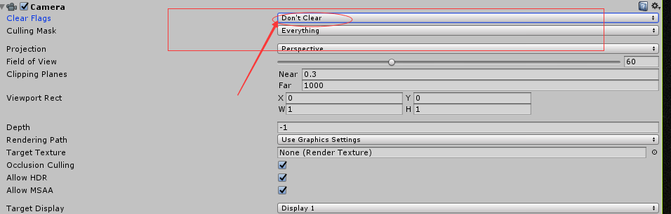 Unity3d摄像机Camera逐个参数详解—Clear Flags_unity camera 怎么设置不清除-CSDN博客