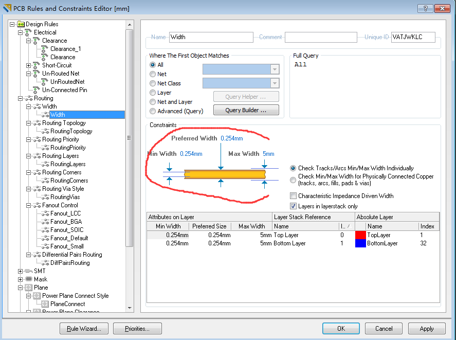 铺铜后报错Width Constraint-CSDN博客