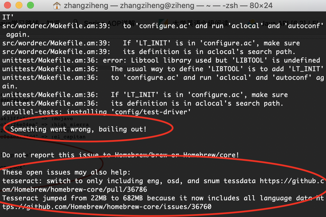 brew - Error: invalid option:_brew invalid option-CSDN博客