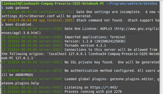 gateone服务器安装 基本使用_gateone 安装-CSDN博客
