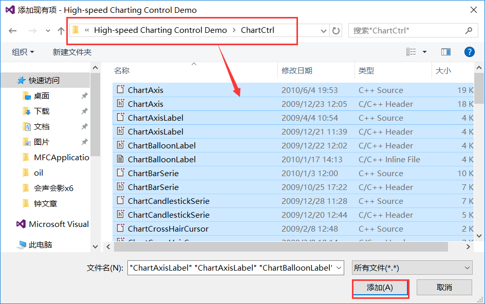 High-speed Charting Control（MFC绘图控件）--MFC绘图Demo(包含鼠标响应)_high-speed charting control在vc6.0-CSDN博客