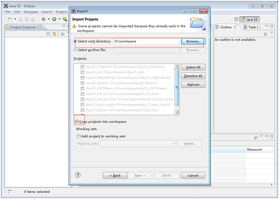 Solution Eclipse Some Projects Cannot Be Imported Because They Already Exist In The Workspace 7794