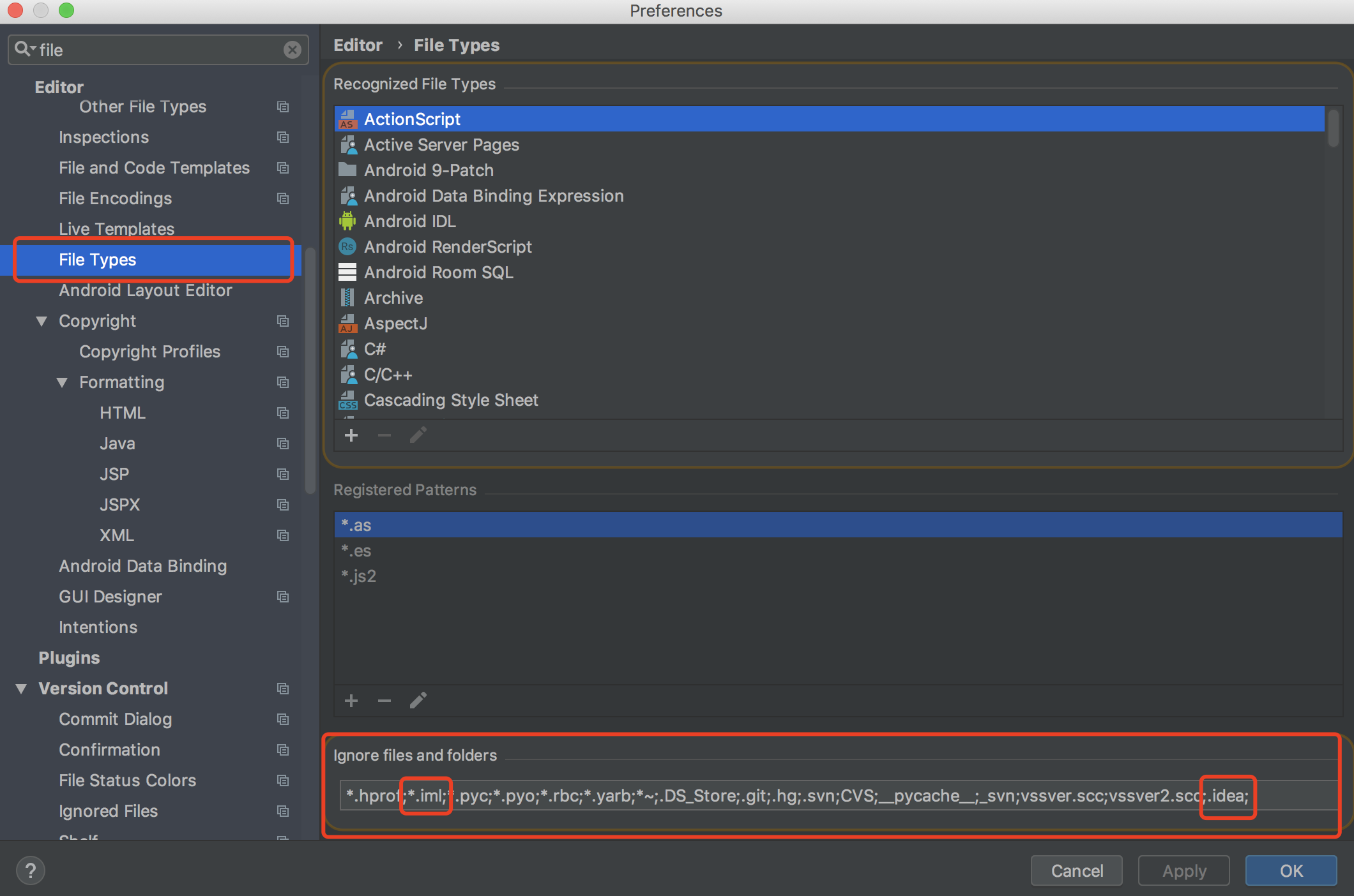 idea忽略.iml文件和.idea目录_idea git忽略.iml-CSDN博客
