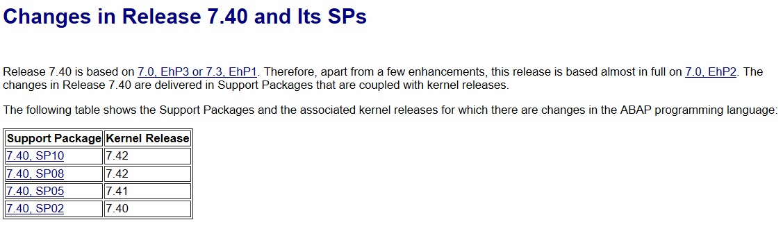SAP Kernel 和 ABAP版本之间的关系-CSDN博客