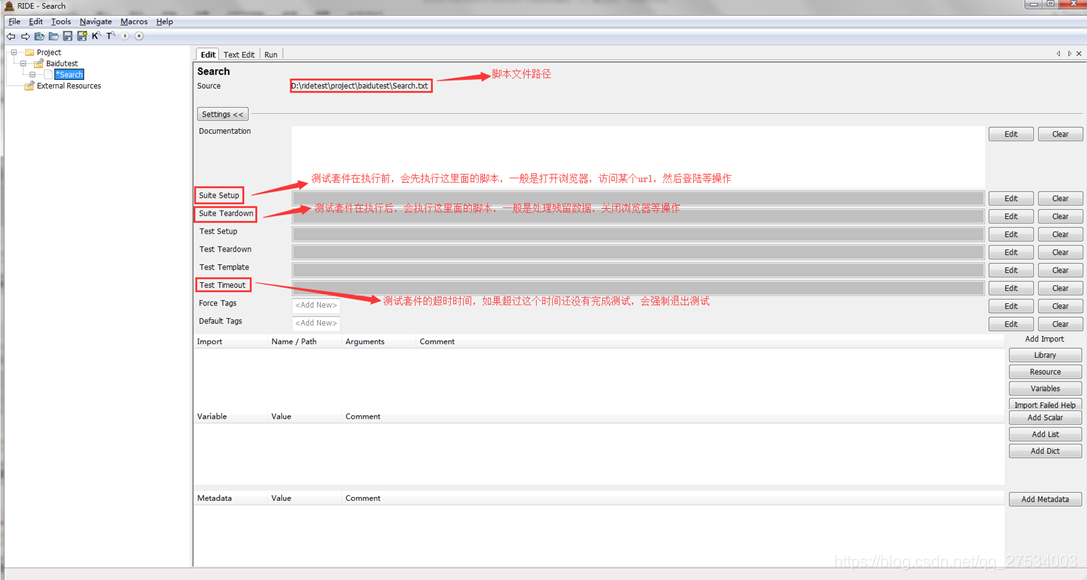Robot Framework Selenium Ui自动化测试 入门篇robotframework Ride中selenium语法 Csdn博客
