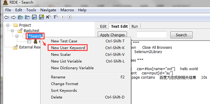 Robot Framework Selenium UI自动化测试 --- 入门篇_robotframework-ride中selenium语法-CSDN博客
