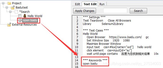 Robot Framework Selenium Ui自动化测试 入门篇robotframework Ride中selenium语法