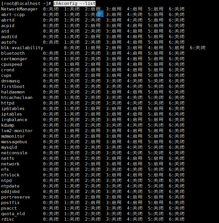 chkconfig 命令_chkconfig --list详解-CSDN博客