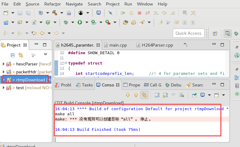 Eclipse-导入带makefile或者Cmakelists工程_eclipse cmakelist-CSDN博客