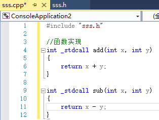 C++：动态库的创建与调用——def文件_c++ def-CSDN博客