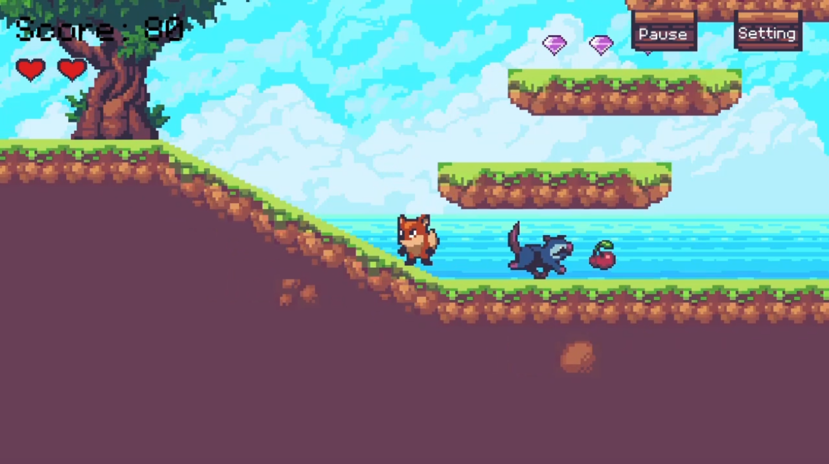 【Unity】个人小游戏SunnyLand总结_免费unity sunnyland图形资产-CSDN博客