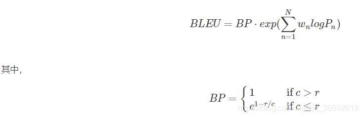 Bleu的计算nltk中计算bleu为0 Csdn博客