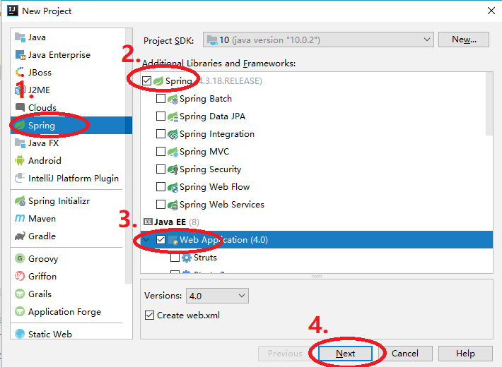 Intellij Idea 创建 第一个 Spring 项目 （入门实例）idea创建spring的案例 Csdn博客 