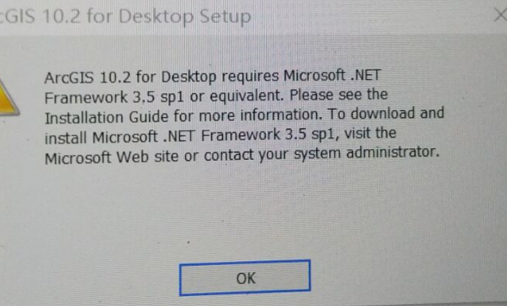 ArcGIS 安装出现Mircrosoft .NET Framework 3.5 sp1问题的解决方案_gis framework3.5sp1-CSDN博客
