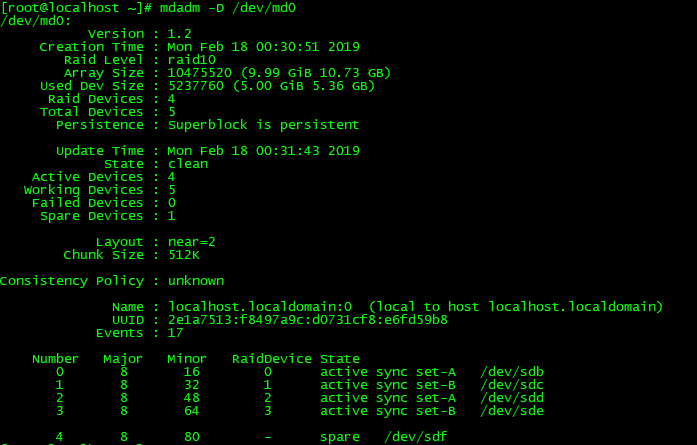 CentOS 7配置RAID_centos磁盘阵列-CSDN博客