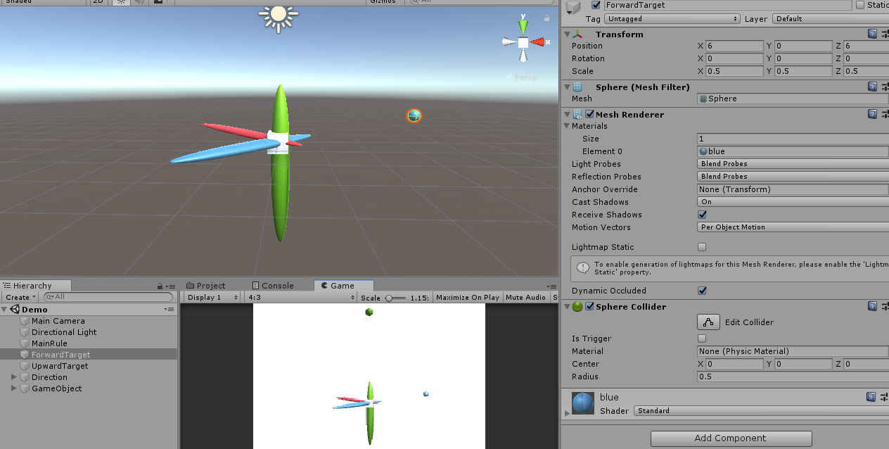 理解Quaternion.LookRotation()_error input forward to quaternion lookrotation-CSDN博客