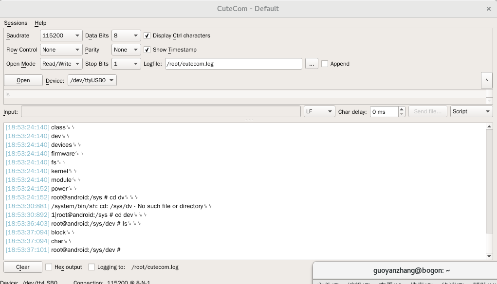 嵌入式：debian9.6上用超级终端（cutecom）_cutecom软件无法打开setting current session-CSDN博客