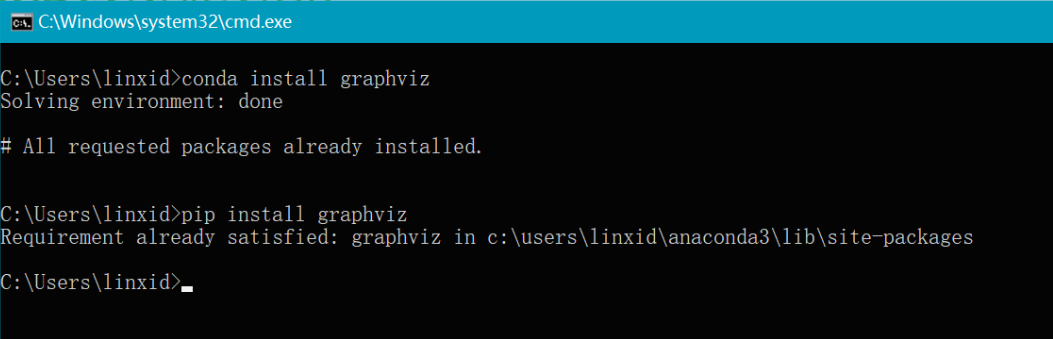 Anaconda Install Graphviz Programmer Sought 