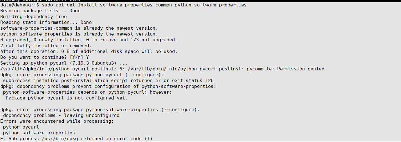 Ubuntu安装Python3.6并切换到3.6版本_installed python3.6-minimal package post-installat-CSDN博客