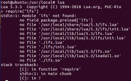 ubuntu上安装luarocks，并添加LuaFileSystem_lua luafilesystem 安装-CSDN博客