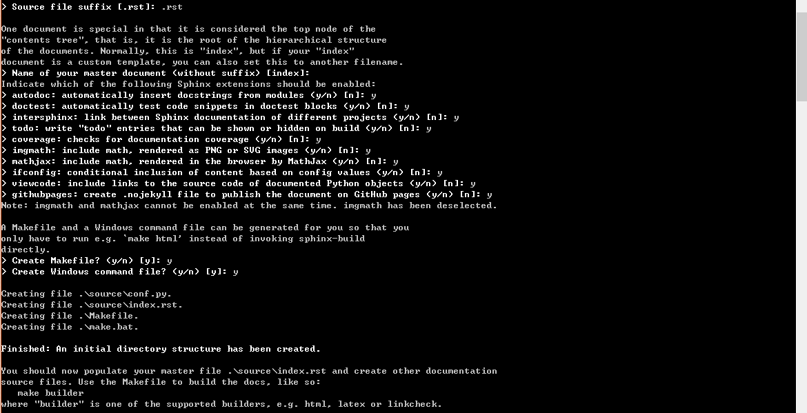 Windows10环境下使用sphinx生成Html_windows sphinx-quickstart-CSDN博客