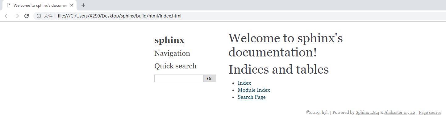 Windows10环境下使用sphinx生成Html_windows sphinx-quickstart-CSDN博客