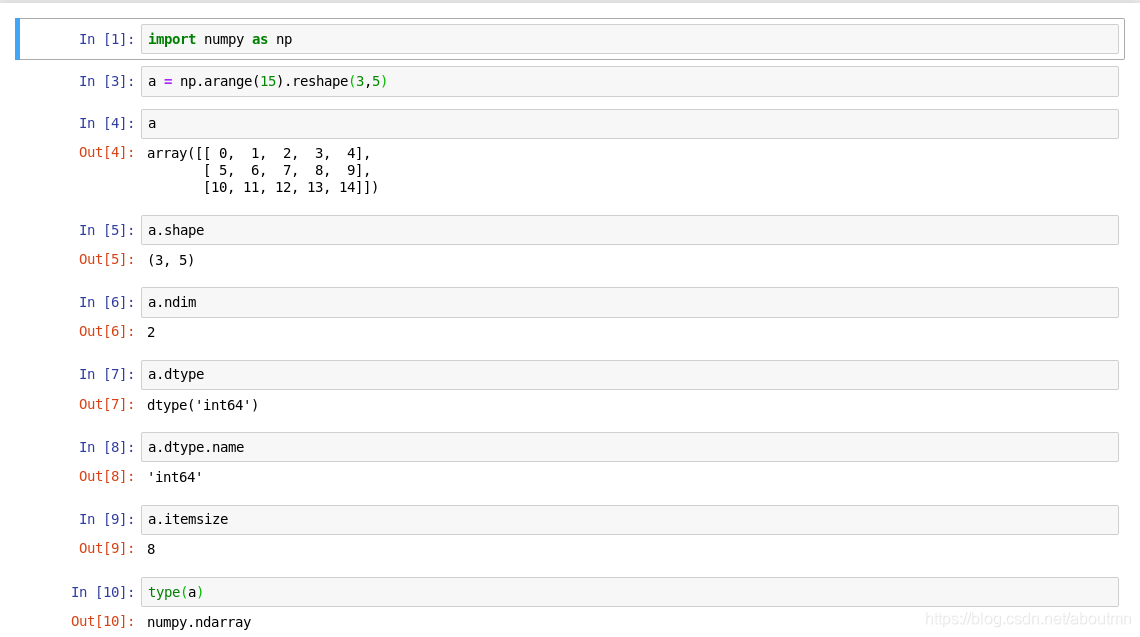 Numpy 入门(一)numpy About Csdn博客