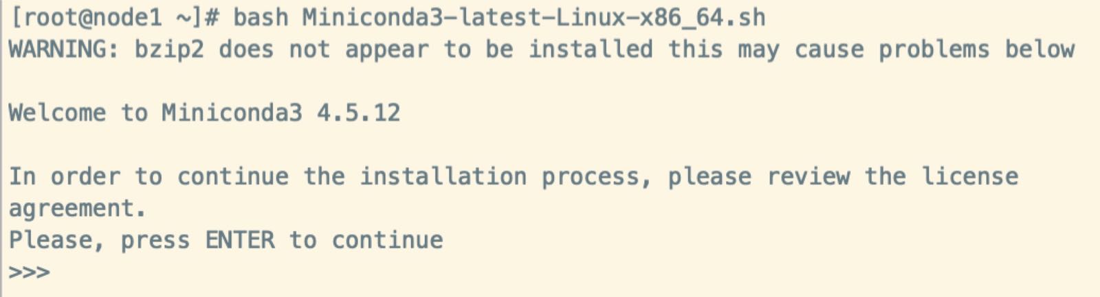 Linux下使用miniconda构建python运行环境_linux miniconda如何和python3关联-CSDN博客