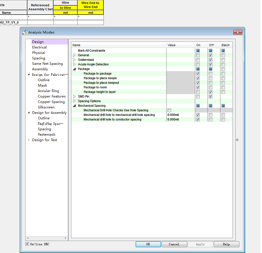 Allegro几种比较少见的约束设置_mechanical drill hole to pin spacing-CSDN博客