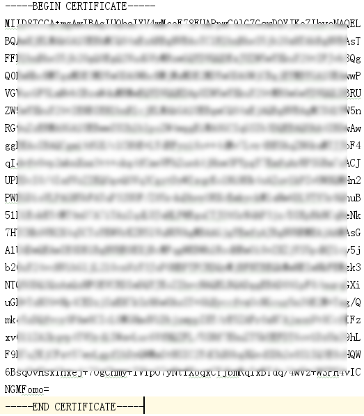 PEM证书内容格式处理问题_提供的证书正文不符合有效的 pem 格式。-CSDN博客