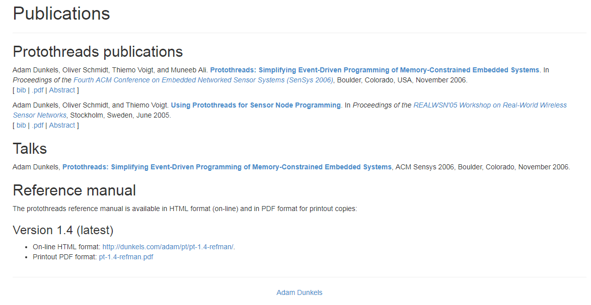 ProtoThreads资料收集_protothread官网-CSDN博客