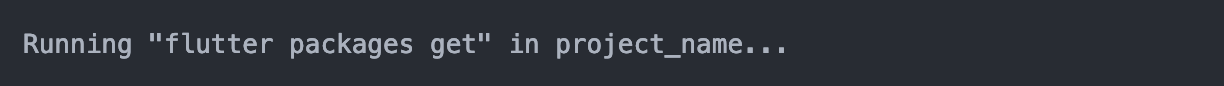 Flutter Packages Get Csdn博客 