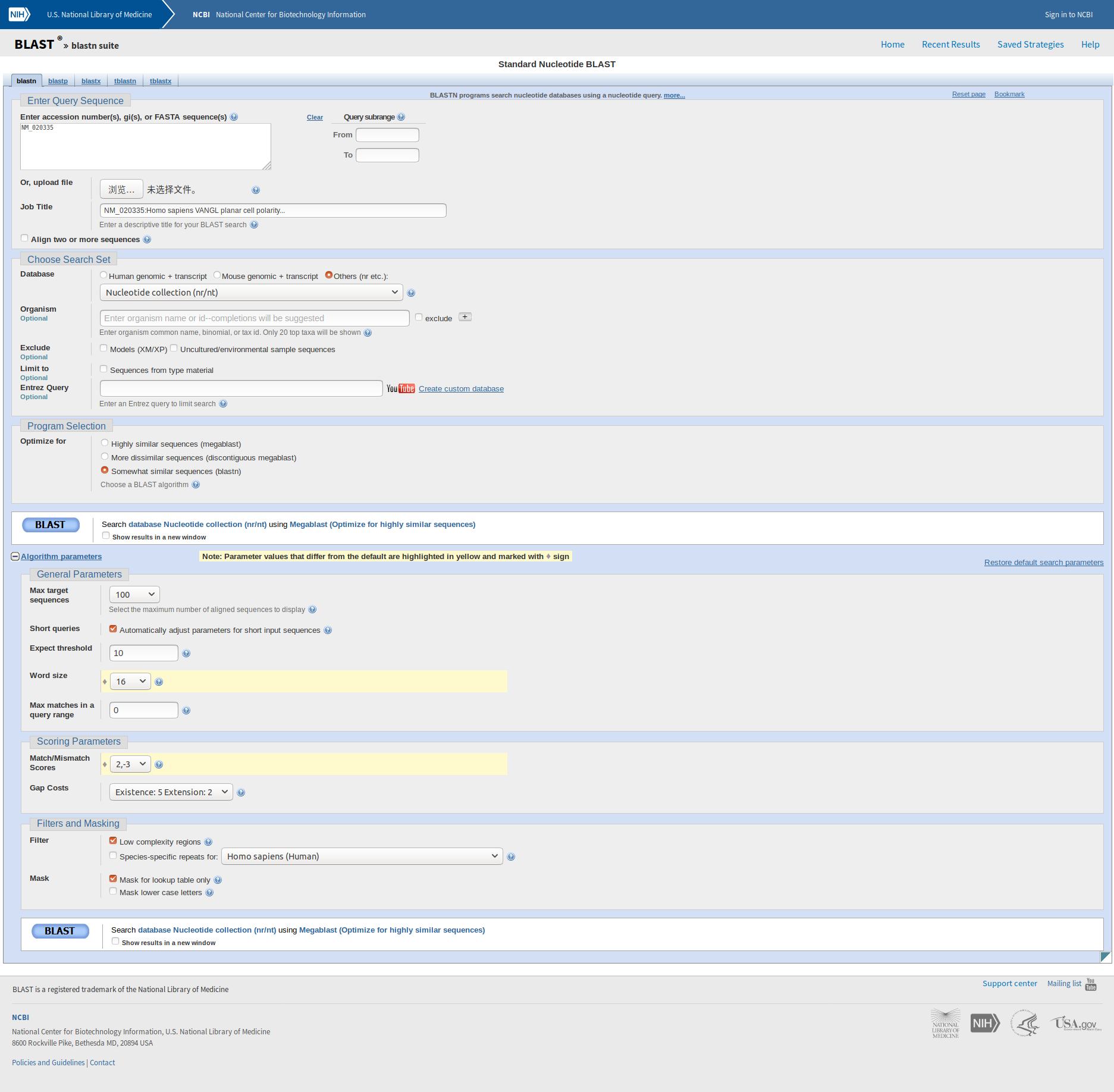 BLAST（基本局部比对工具）_blast中的-threshold-CSDN博客