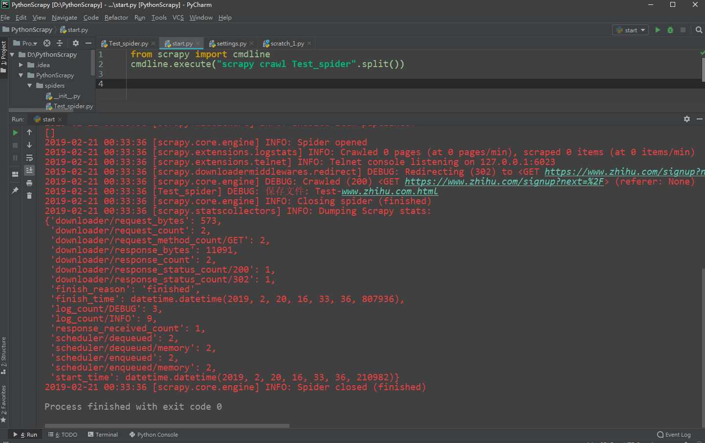 Python：Pycharm如何使用scrapy框架做爬虫？-CSDN博客