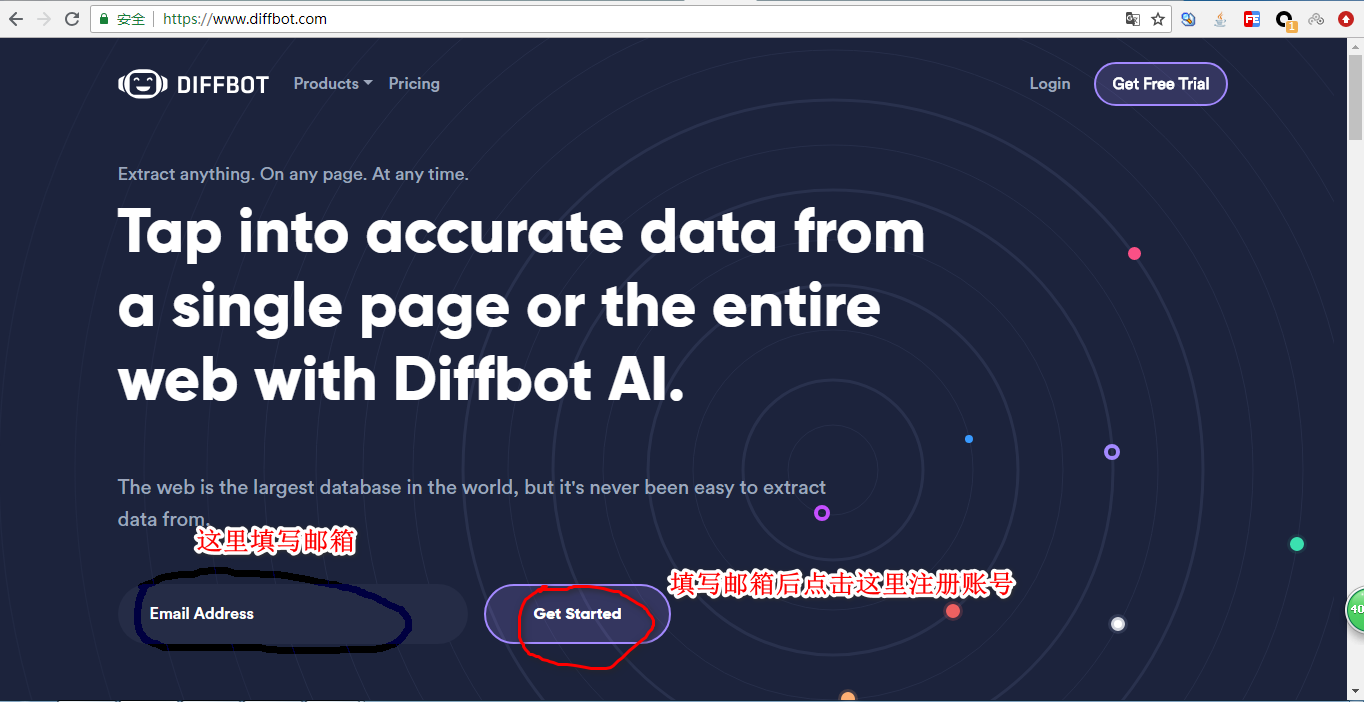 爬虫的智能化解析之使用Diffbot自动解析页面_diffbot 注册-CSDN博客