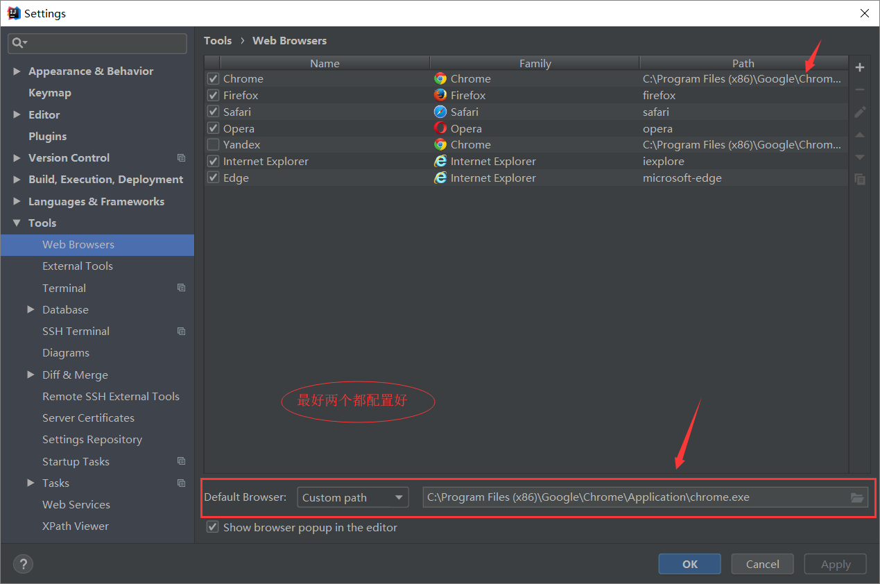 IDEA 项目部署运行后，弹框：Windows找不到文件 'C:\Users\Administrator\...Chrome.ink'_idea本地无法识别window地址-CSDN博客