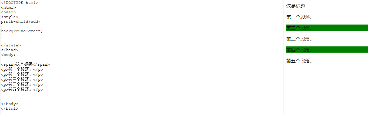 CSS3中：nth-child和：nth-of-type的区别深入理解_nthchild和nthoftype-CSDN博客