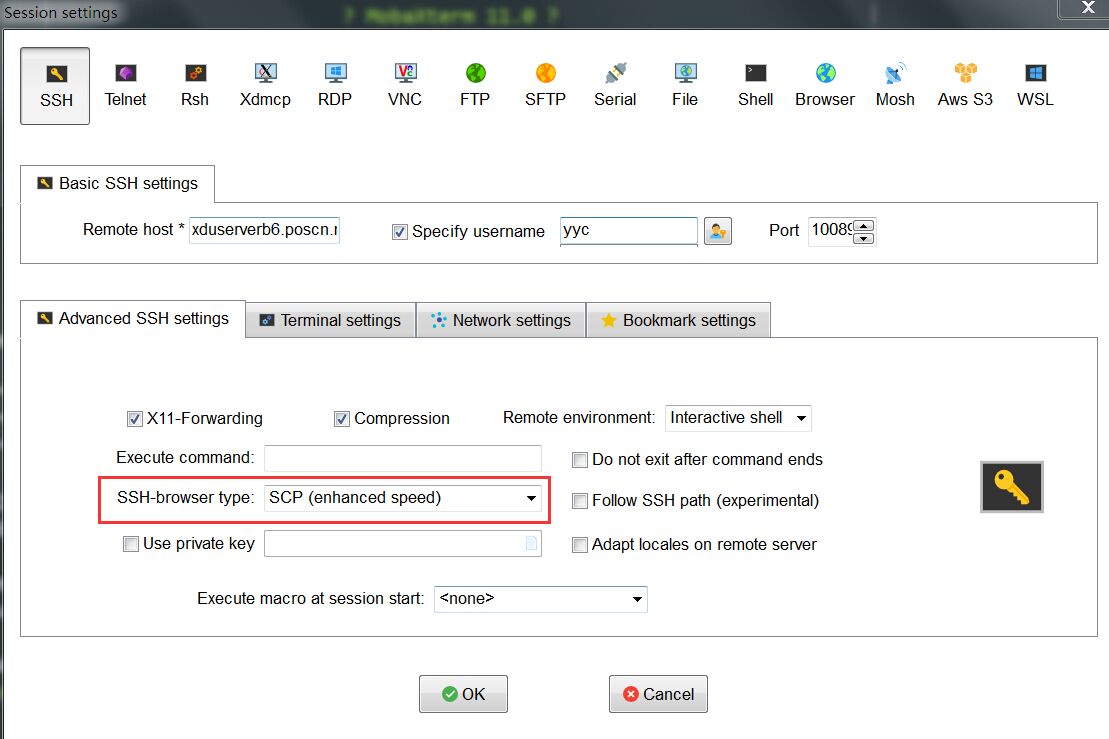解决MobaXterm左侧没有文件列表，没有SCP，不显示文件夹_mobaxterm看不到文件夹-CSDN博客