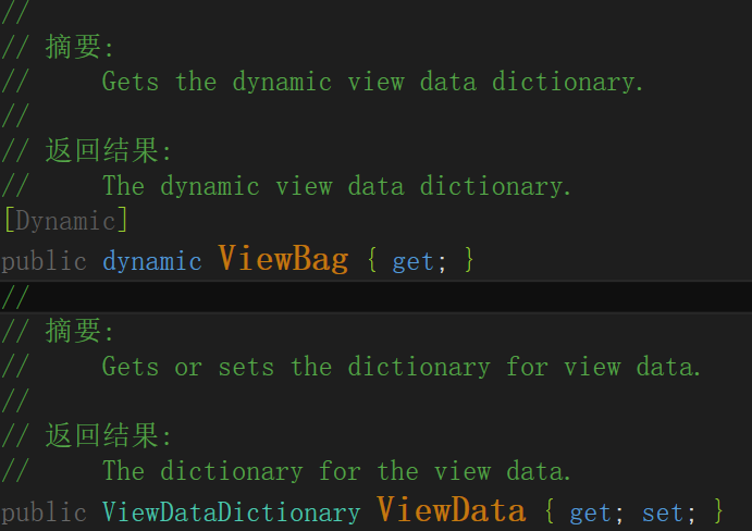 ViewBag(动态视图)、ViewData、ViewDataDictionary区分-CSDN博客