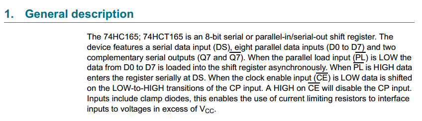 74HC165基础篇（一）_74hc165工作原理-CSDN博客