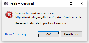Eclipse下载反编译插件报错Unable to read repository at https://ecd-plugin.github.io/update/content.xml问题解决 ...