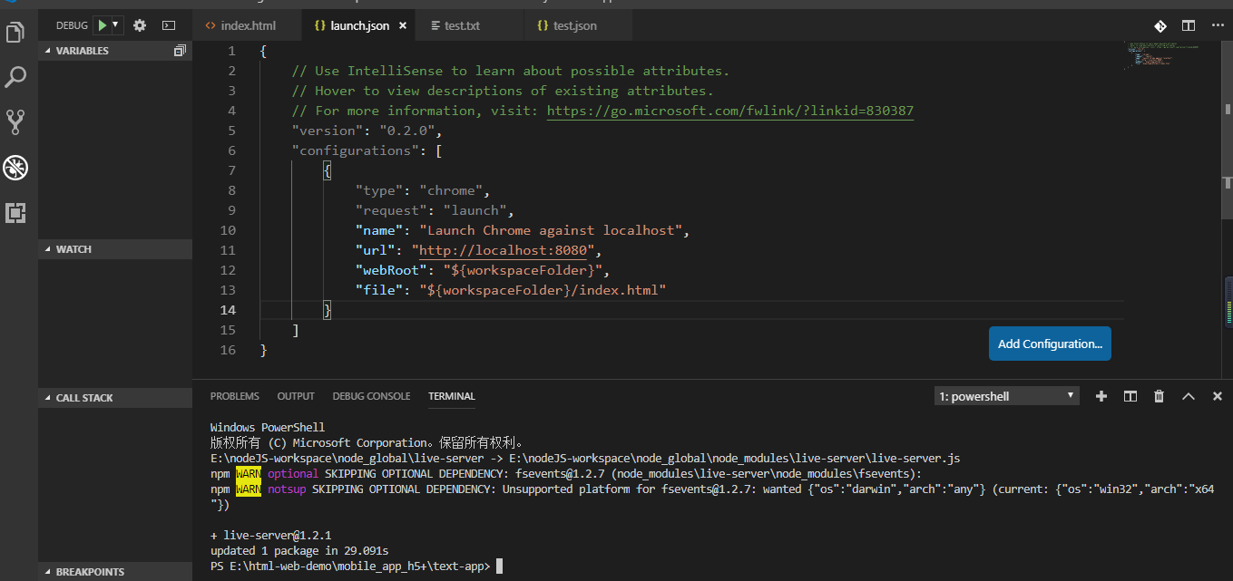 ajax（XMLHttpRequest）加载不了本地的文件，Cross origin requests are only supported for protocol schemes ...