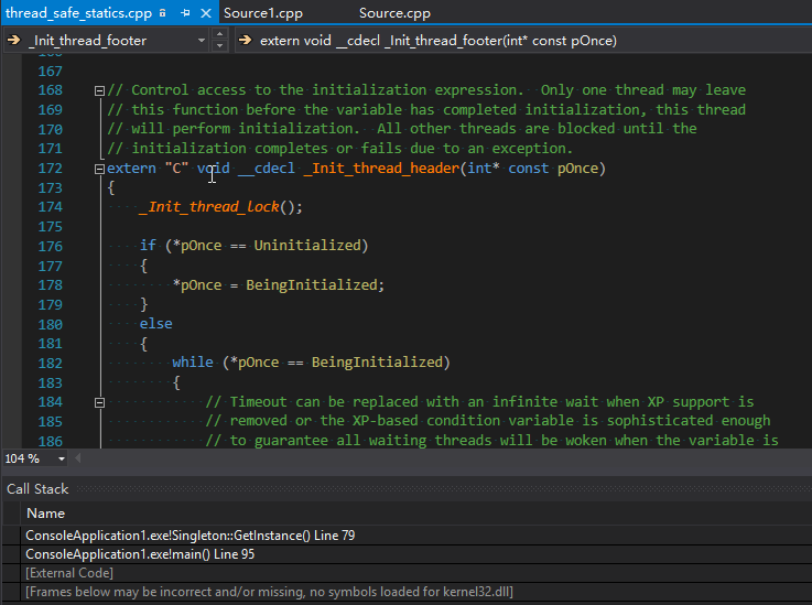 C++11实现线程安全的单例模式(使用std::call_once)_c++11 线程安全-CSDN博客