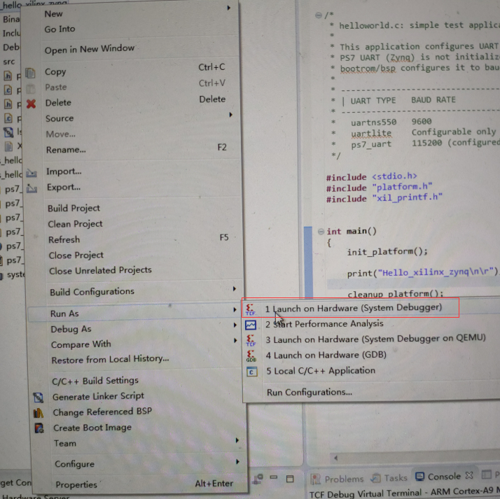 ZYNQ进阶之路5--PS端hello xilinx zynq设计_xilinx sdx 独立 ps端 设计-CSDN博客