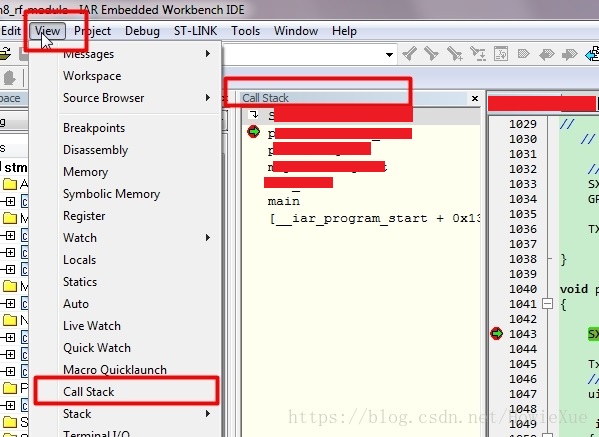 IAR调试使用技巧汇总：数据断点、CallStack、设置堆栈、查看栈使用和栈深度、mac/icf/map file, FreeRTOS插件等_iar 调试-CSDN博客